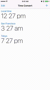 World Clocks and Time Zones