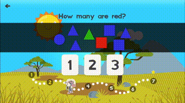 Animal Math 1st Grade Math by Eggroll Games LLC