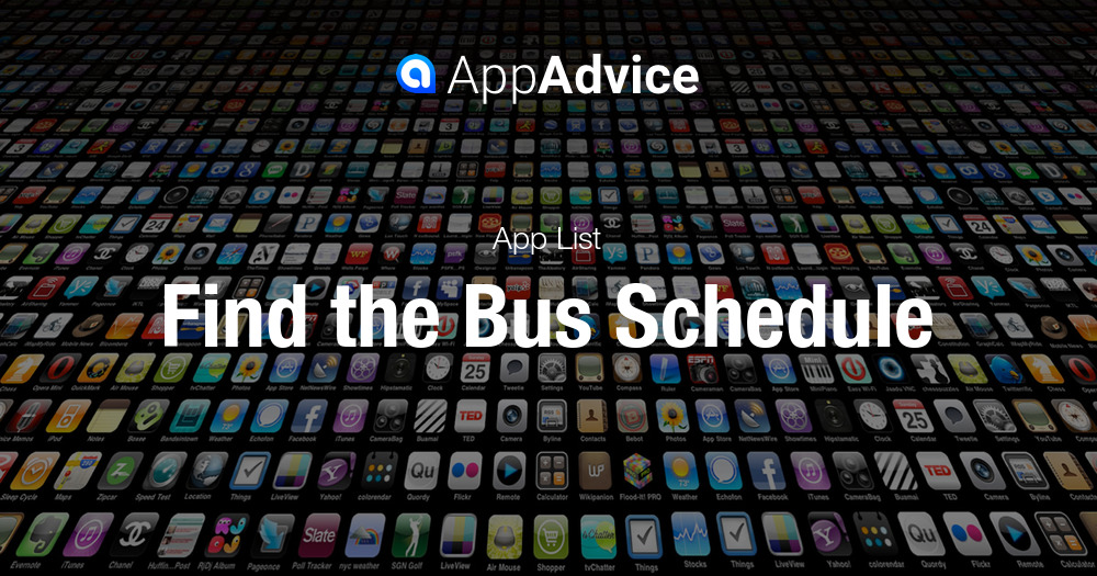 Find the Bus Schedule