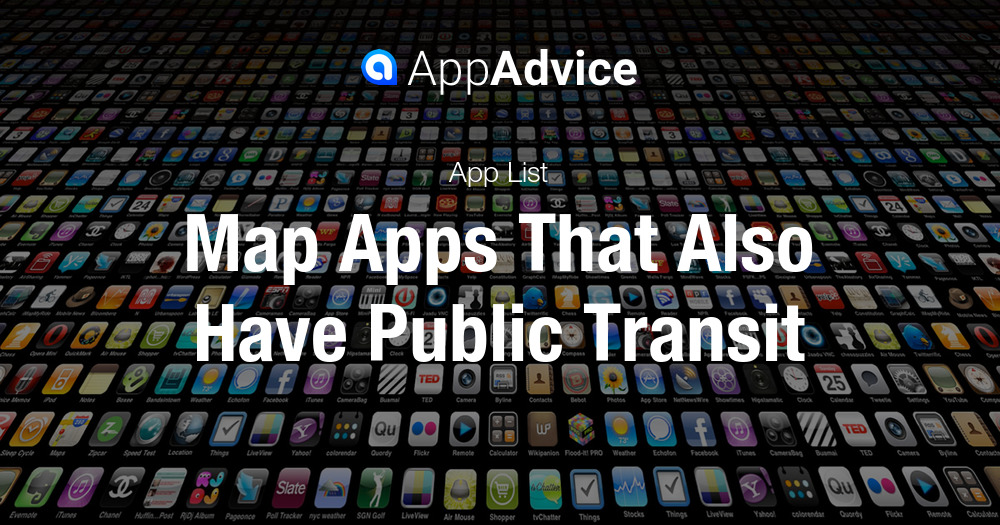 Maps With Public Transit
