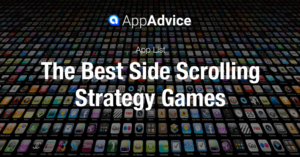 side scrolling strategy games