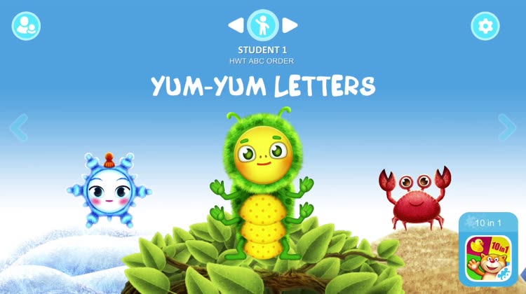 Yum-Yum Letters: Learn & Trace by Kindermatica Ltd.
