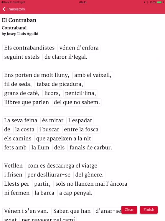 Translatory – translate poetry for fun! by Benjamin Styles