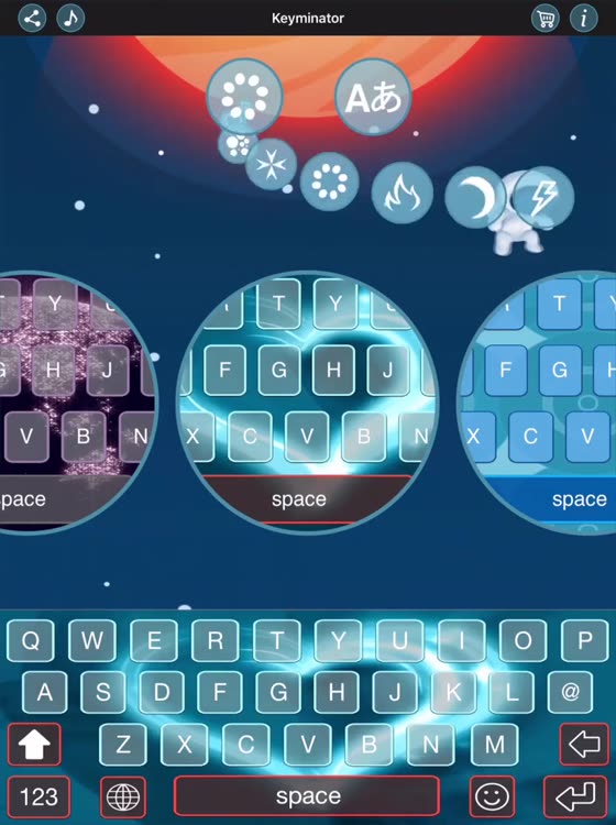 Keyminator - Animated Keyboards by Global Mobile Ltd