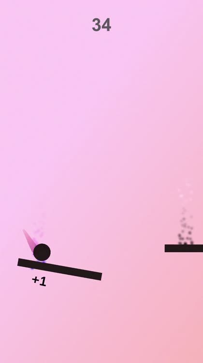 Stick Fall by Florian Hebrard