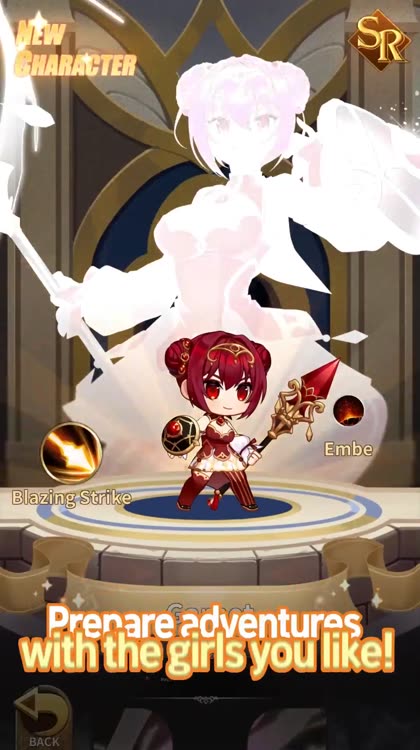 Merge Girls : Idle RPG by Gamepub