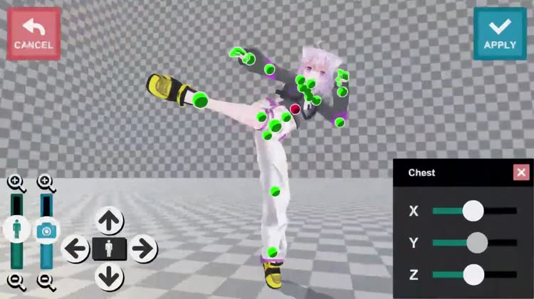 Vtuber Posing - Fan Art Illust by Akihisa Sakai