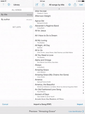 SongSheet Pro: Setlist helper by Ghostdust
