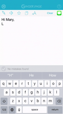Ginger Writer by Ginger Software