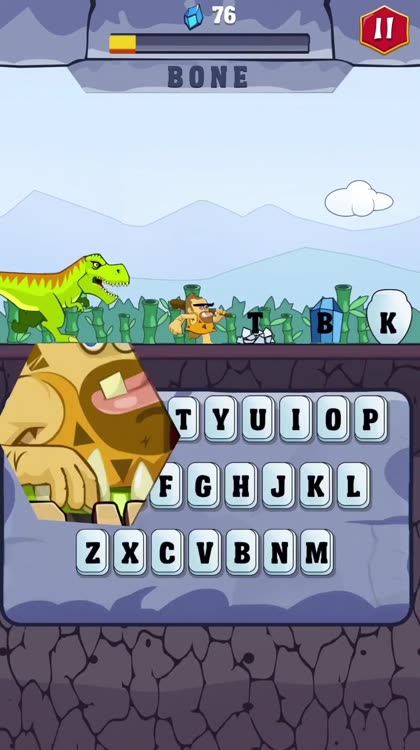 Typing Practice - Dino Hunting by Education Terra