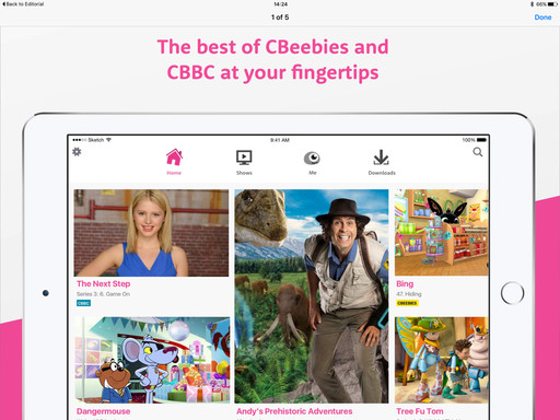 The BBC releases a dedicated iPlayer Kids app for children's TV