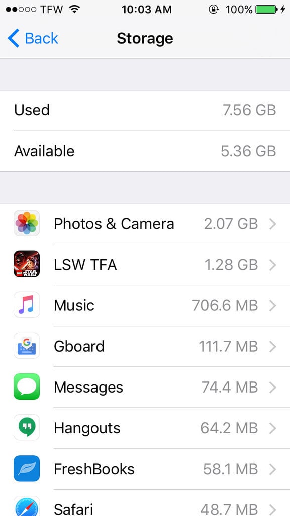 Free Storage Space on Your iPhone or iPad ... By Downloading an App