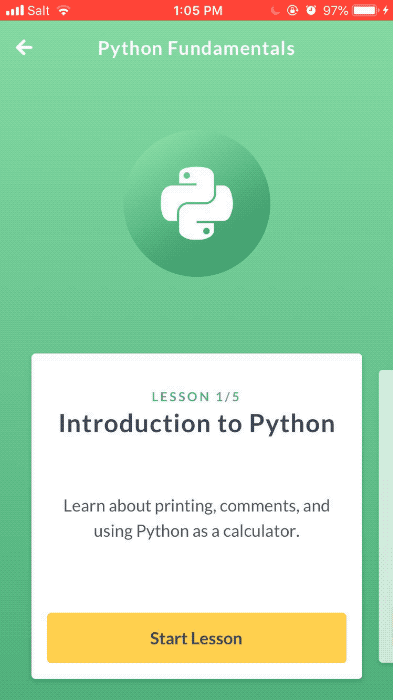 DataCamp Teaching Coding On the Go