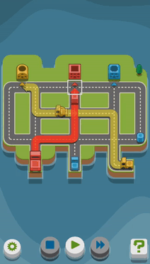 Strategize your routes and deliver colorful goods in RGB Express - Mini ...