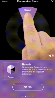 Get the perfect mix with Pacemaker, your new pocket DJ