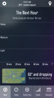 Weather Nerd is a comprehensive weather app that is appropriately named